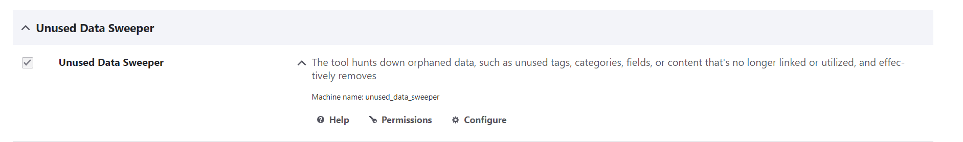 Unused Data Sweeper | Drupal.org
